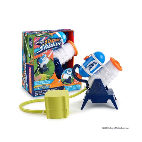 Nerf Super Soaker Juego Lanzador De Agua A Pie
