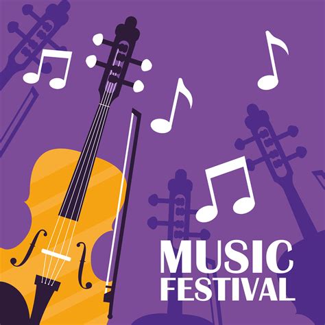 Fiddle Classical Instrument Poster 687898 Vector Art At Vecteezy