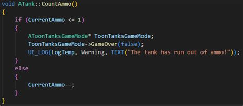 engine crashing when attempting to upgrade toon tanks ask gamedev tv