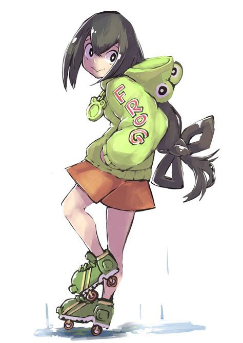 Tsuyu Asui By Pixiv Id 5614796 Anime Images Anime Boku No Hero