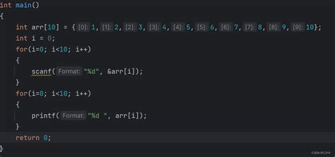 c语言 数组 csdn博客