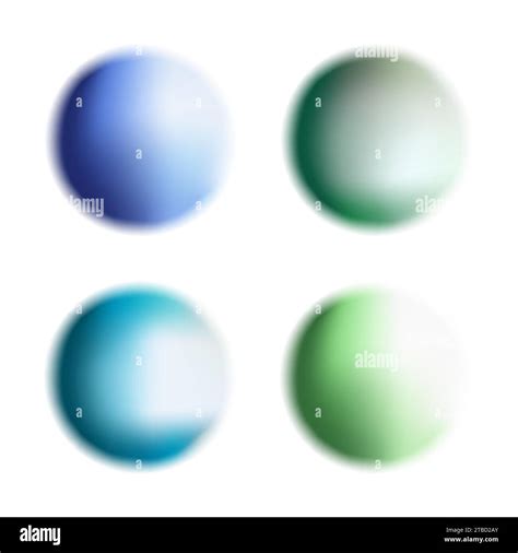 Gradient Circle Background Abstract Vector Watercolor Form Isolated On