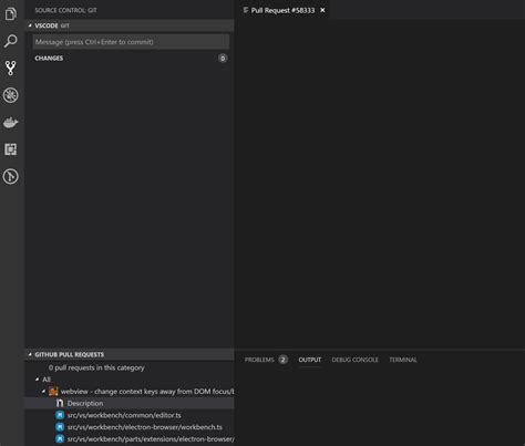 Description Editor Opens Empty · Issue 377 · Microsoftvscode Pull