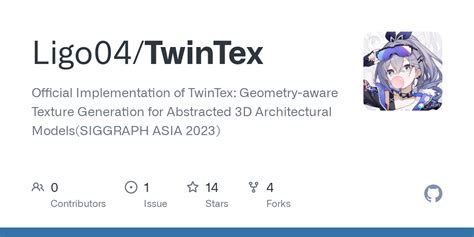 Github Ligo Twintex Official Implementation Of Twintex Geometry