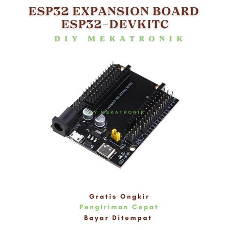 Jual Esp32 Devkitc Expansion Board Development Baseboard Io Plate Shield Shopee Indonesia