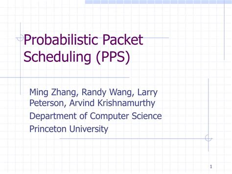 Ppt Proportional Packet Scheduling With Ticket Based Red Algorithm Powerpoint Presentation