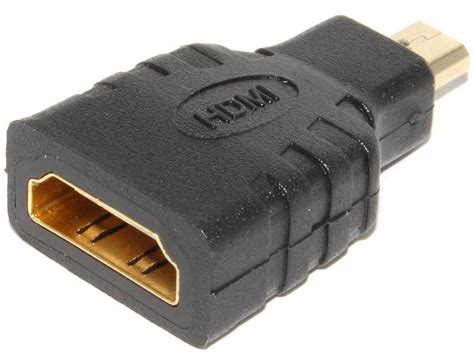 Переходник адаптер HDMI мама Micro HDMI папа