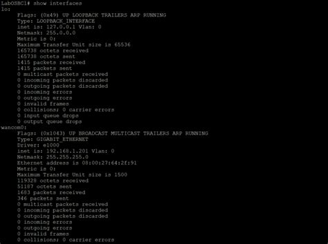 oracle sbc general info useful commands where is my voice packet