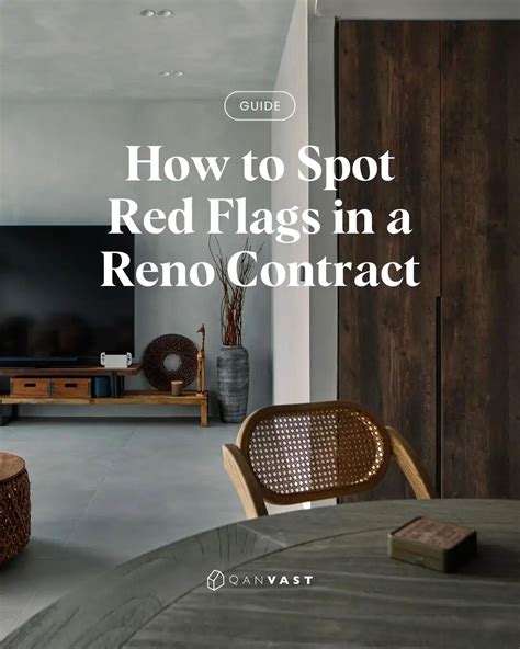Warning ⚠️ Reno Contract Red Flags To Avoid 🚩🚩 Gallery Posted By