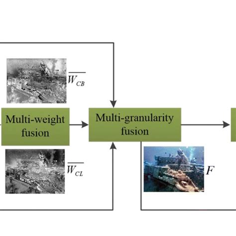 Multi Weight And Multi Granularity Fusion Of Underwater Image Enhancement