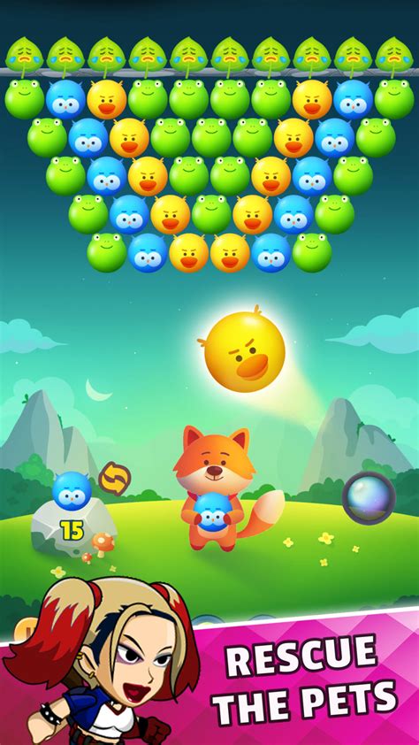 Bubble Shooter: Pop Pet Rescue for iPhone - Download
