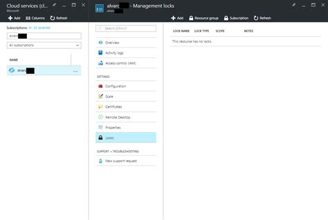Usability Improvements In The Azure Portal Resource Menu