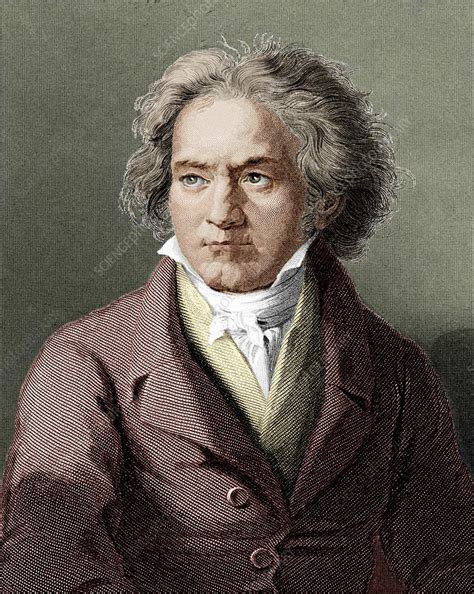 Ludwig Van Beethoven 1770 1827 Stock Image C014 8596 Science