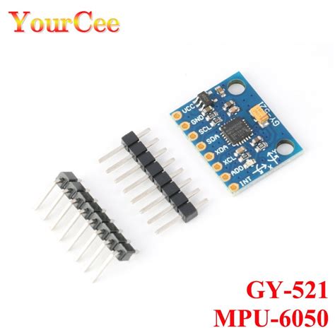 GY 521 MPU 6050 Module 3 Axis Analog Gyroscope Sensors Accelerometer