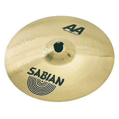 Sabian 16 Aa Thin Crash Cymbal 2009 2018 Reverb