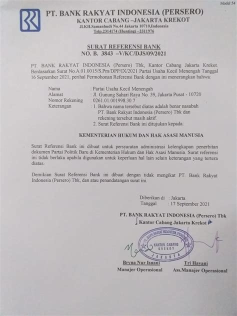 Detail Surat Referensi Bank Adalah Koleksi Nomer 12