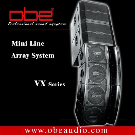 Active Line Array System VX918S VX932LA China Line Array And String Array Speaker
