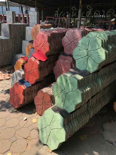 แผ่นปูทางเดิน Wood Texture Crafts