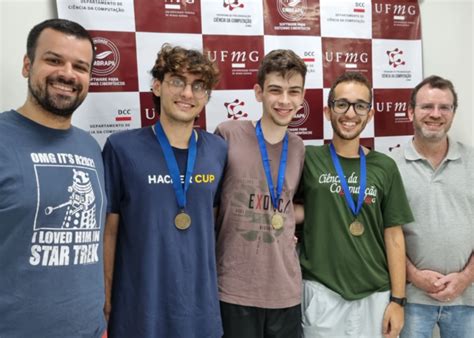 Alunos Do Dcc Recebem Ouro E Bronze Na Olimpíada Brasileira De