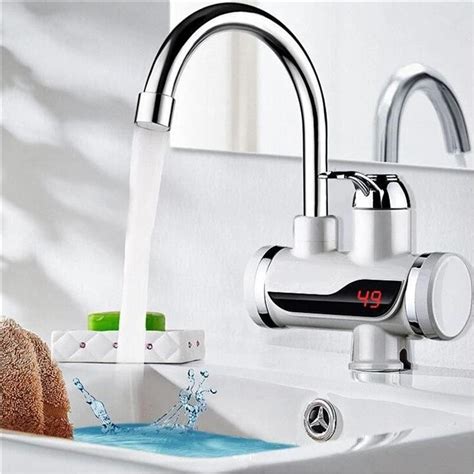 110V Hot Water Heater Faucet Instant Tankless Water Heater Electric