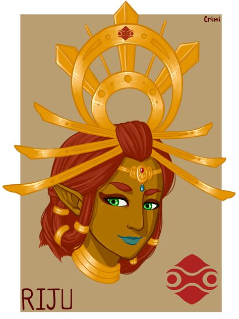 Riju Zelda Botw By Crimi Orsyal On Deviantart