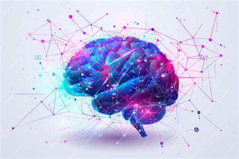 Premium Photo | Colorful digital brain with glowing neural connections symbolizing creativity ...