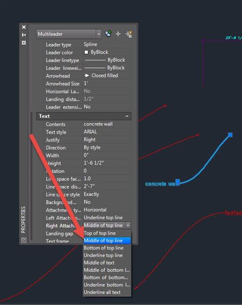 How To Set To Default Not To Have Multi Leader Text Sitting On The Line