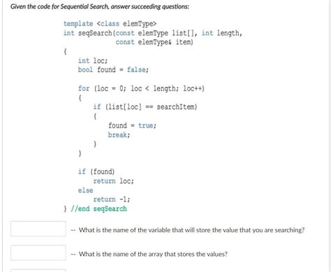 Solved What Is The Name Of The Variable That Will Store Chegg