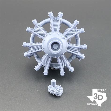 Radial Wright Engine Texas3dcustoms