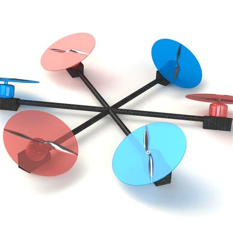 Star Shaped Hexarotor With Tilted Propellers Described In Section Download Scientific Diagram