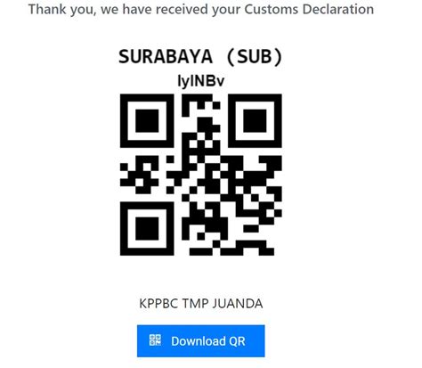 How To Obtain E Custom Declaration Indonesia The Gees Travel