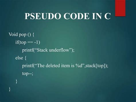 data structure stack pptx