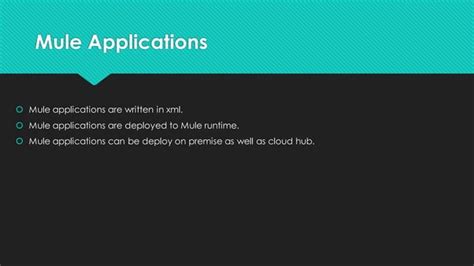 Introducing Mule Application And API PPT