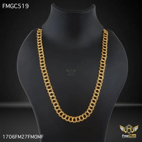Freemen Regular Delicate Ring Into Ring Chain For Man Fmgc519 At Rs