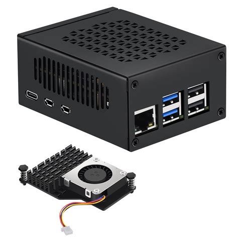 Metal Case For Raspberry Pi 5 With Pi 5 Active Desertcart India