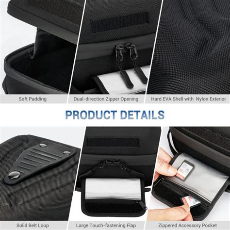 Hard Shell Camera Case Eva Camera Pouch Bag For Sony A7rv A7riv A7iv A7