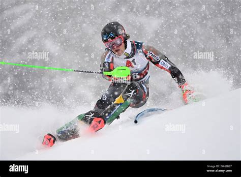 Lucas Braathen Nor Action Alpine Skiing Mens Slalom 82nd
