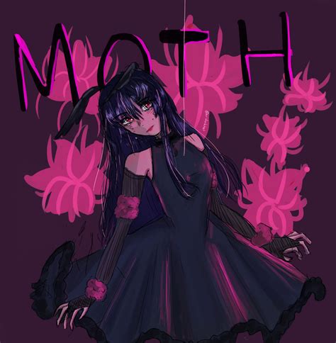 Moth Girl By Oriduckhat On Deviantart