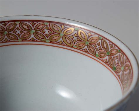 Antique 1819th C Arita Gaiwan Chawan Japan Japanese Edo Period Tea