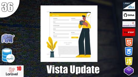 36 Cargar Datos En El Formulario Para UPDATE En LARAVEL 10 Sistema De