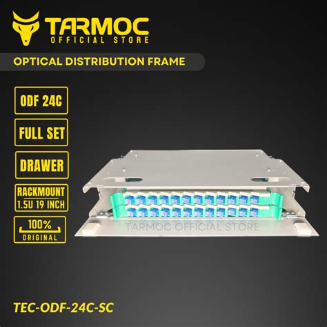 Jual Tarmoc Tec Odf 24c Sc Fiber Optic Odf 24 Core Otb 24 Core Sc