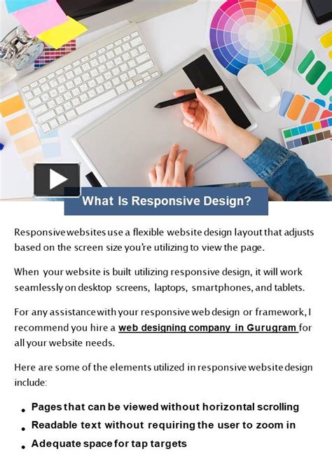 ppt what is responsive design 1 powerpoint presentation free to