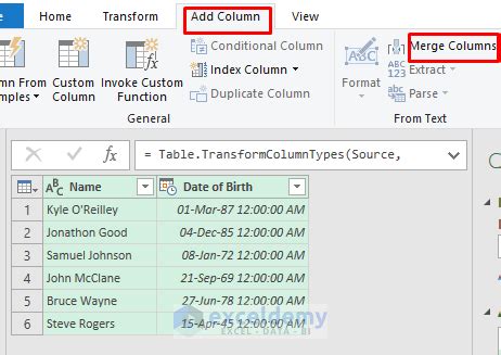 How To Combine Name And Date In Excel Methods
