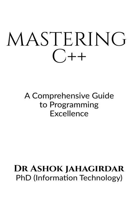 Mastering C