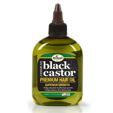 Difeel Superior Growth Jamaican Black Castor Premium Hair Oil 71 Oz