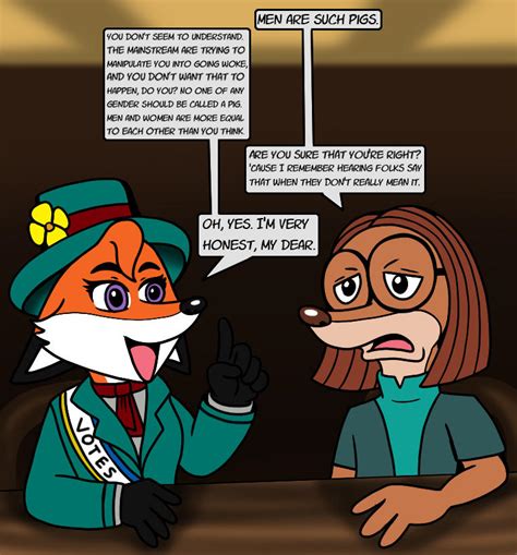 Foxy Suffragette And Suki Lane By Vixdojofox On Deviantart