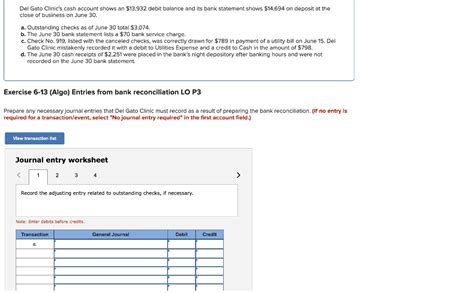 Solved Use The Following Information For The Exercises 12−13