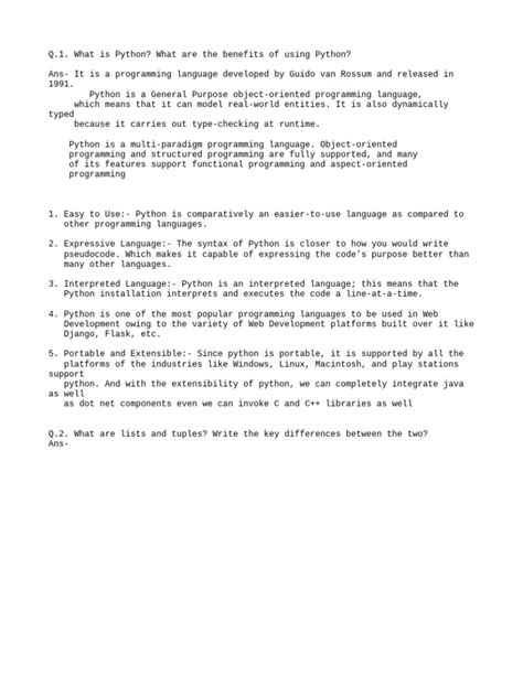 Python Sem Pdf