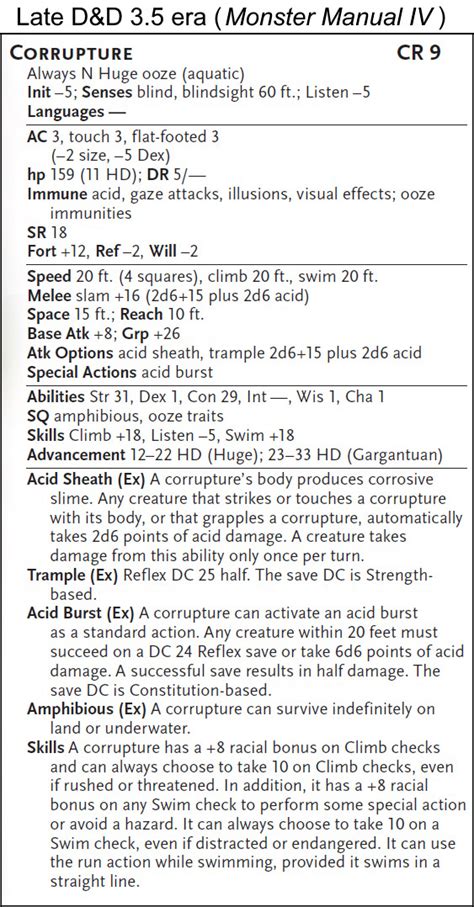 Dandd General The Evolution Of The Monster Stat Block Page 3 En