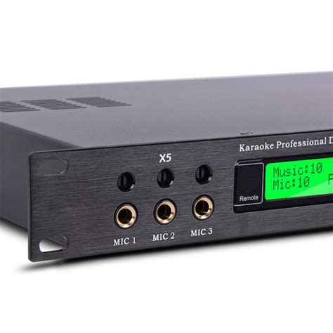 X5 Effect Processor Karaoke Effector Ktv Home Karaoke Professional Digital Audio Processor